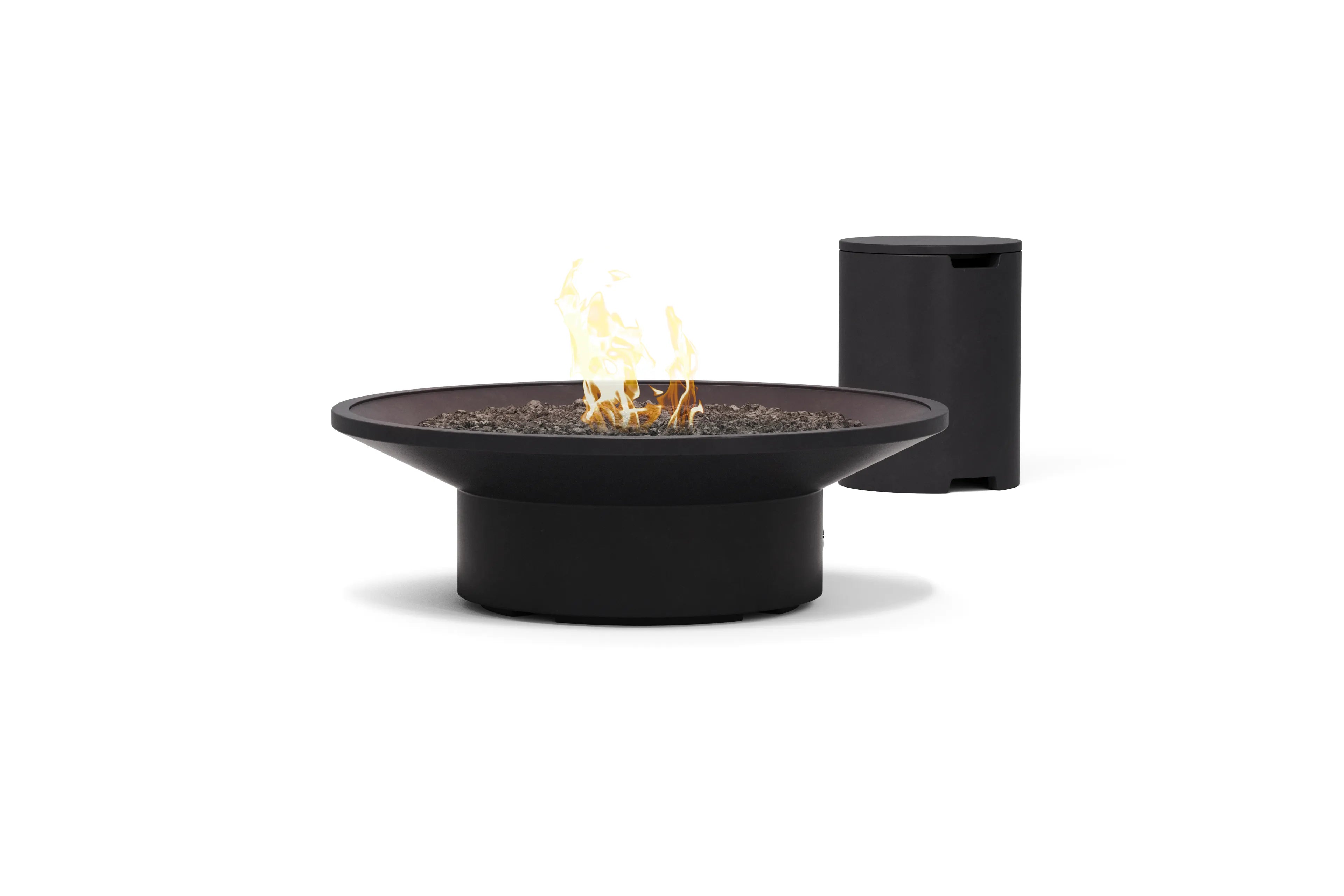 Brim Fire Table: A Concrete Fire Pit Table | Neighbor