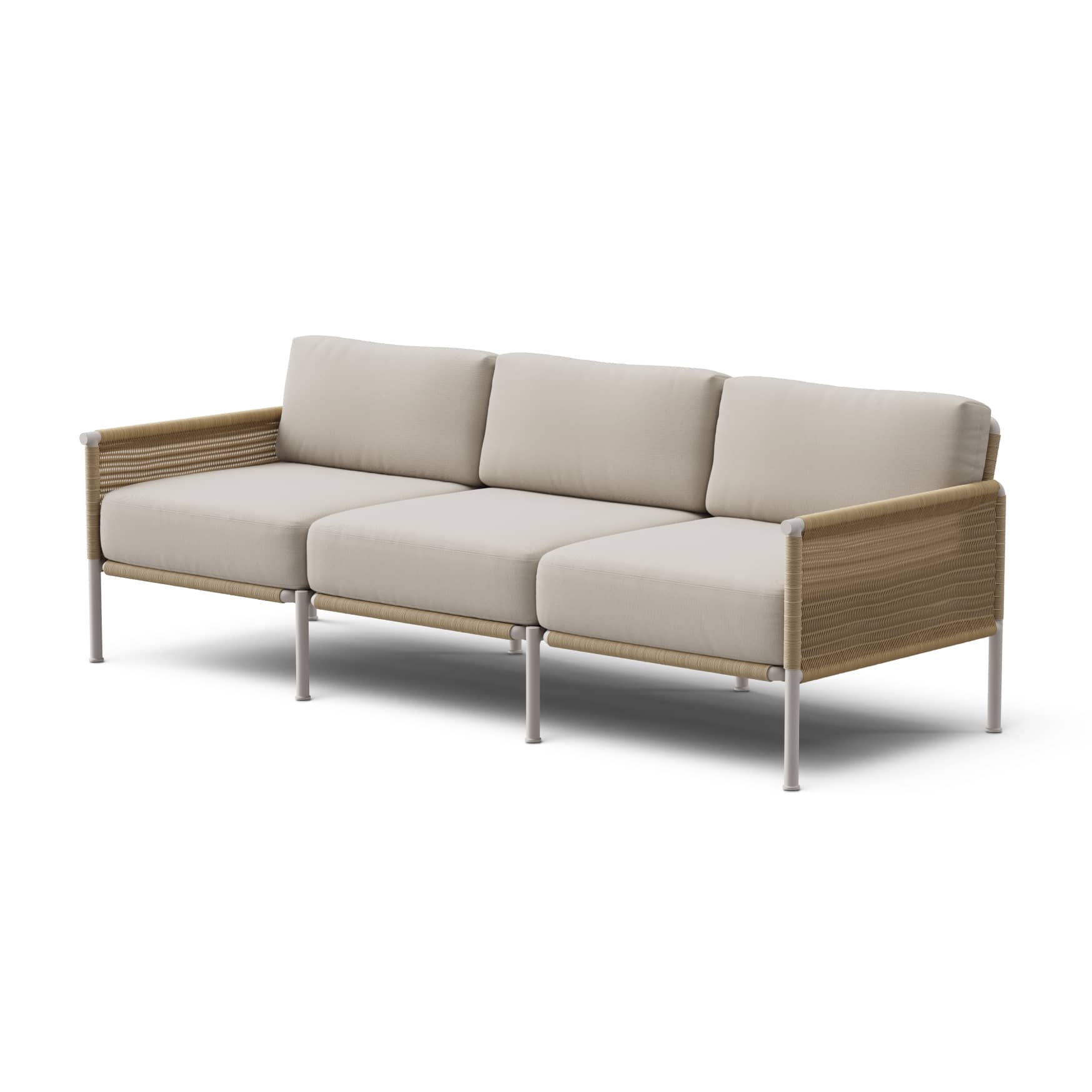 Camber 3-Seat Outdoor Wicker Sofa | Neighbor