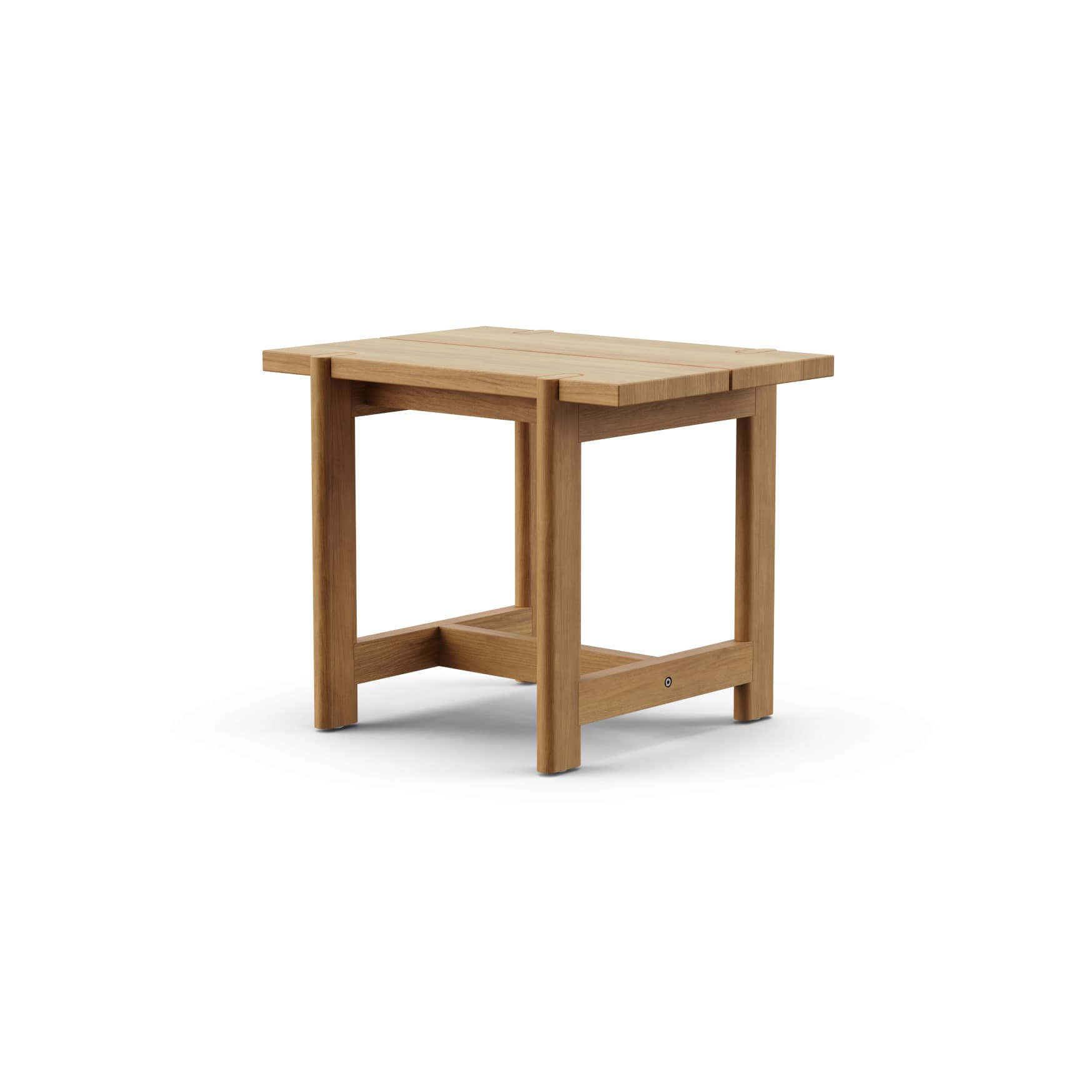 Felloe Side Table - Teak Outdoor Side Table | Neighbor