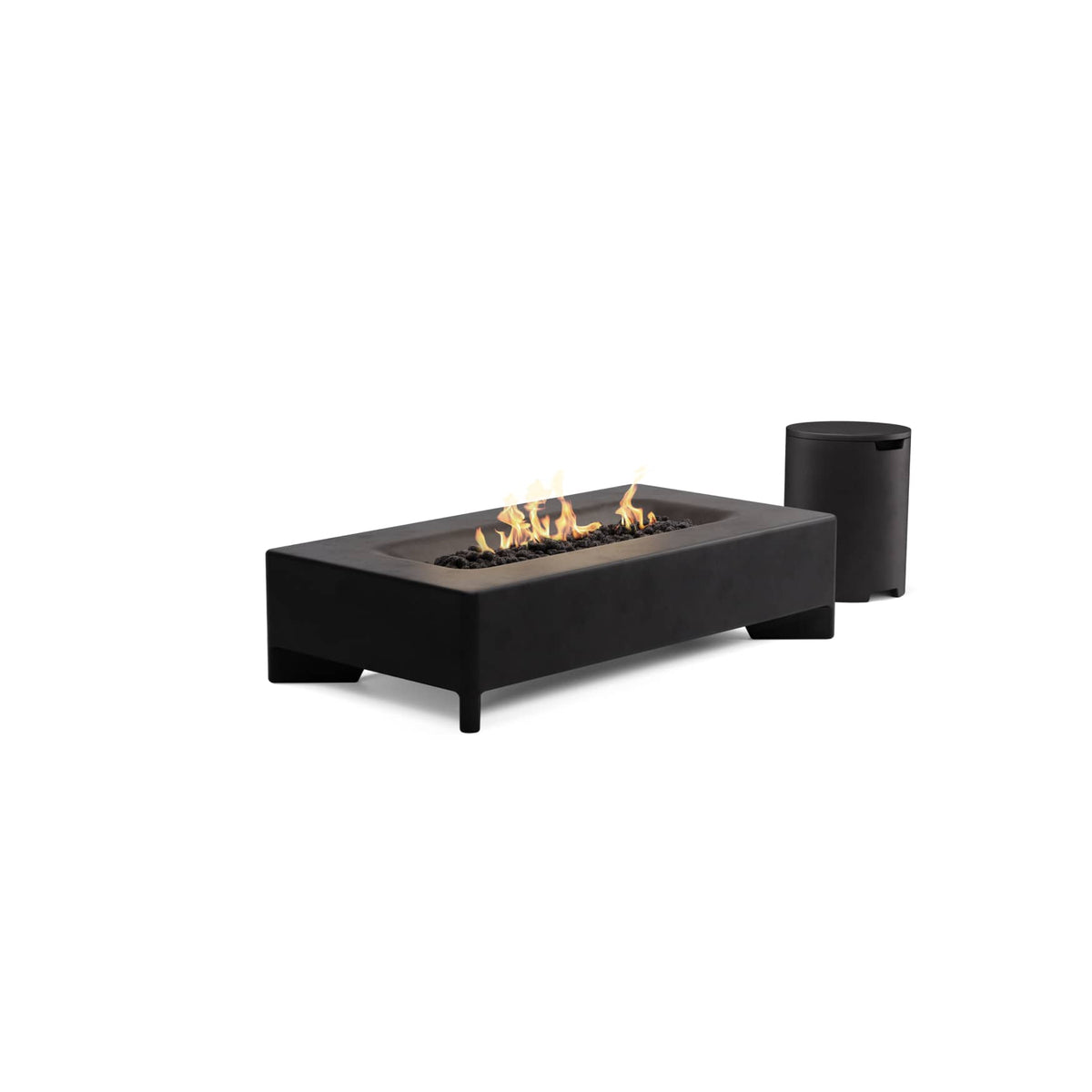 Rook Fire Table: Concrete Fire Table | Neighbor