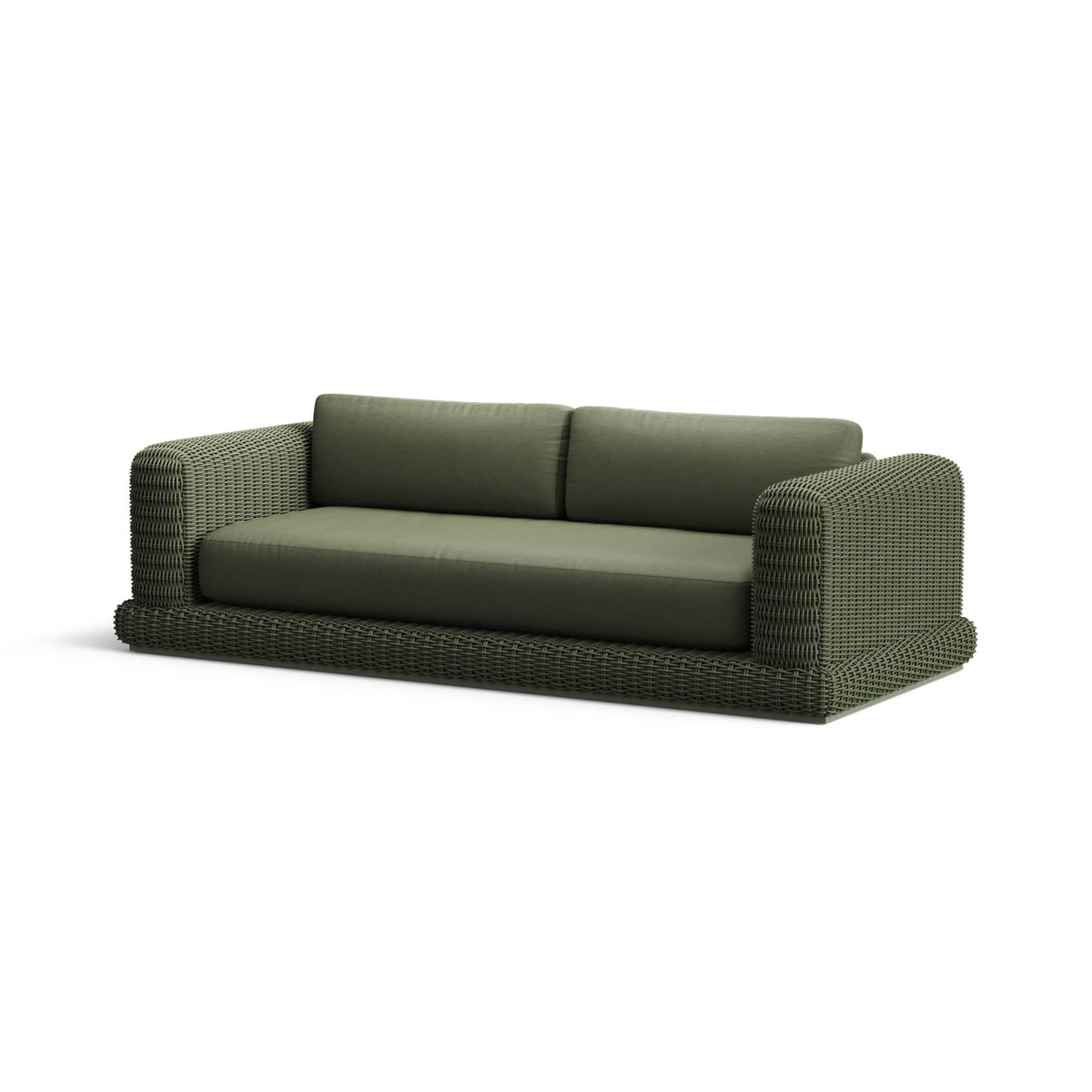 Roundabout Collection - Outdoor Wicker Sofa | Neighbor