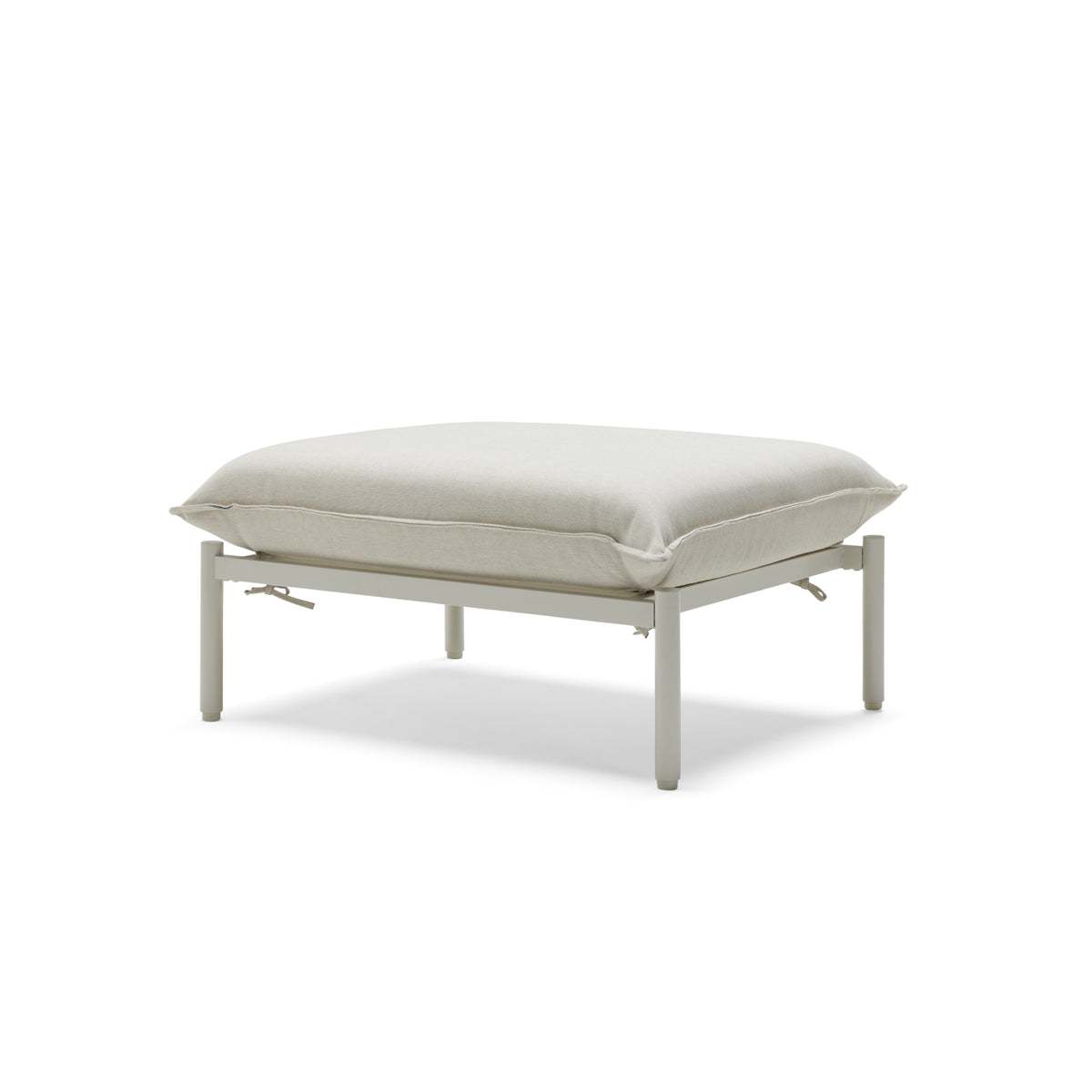 Terra Ottoman: An Aluminum Outdoor Ottoman | Neighbor