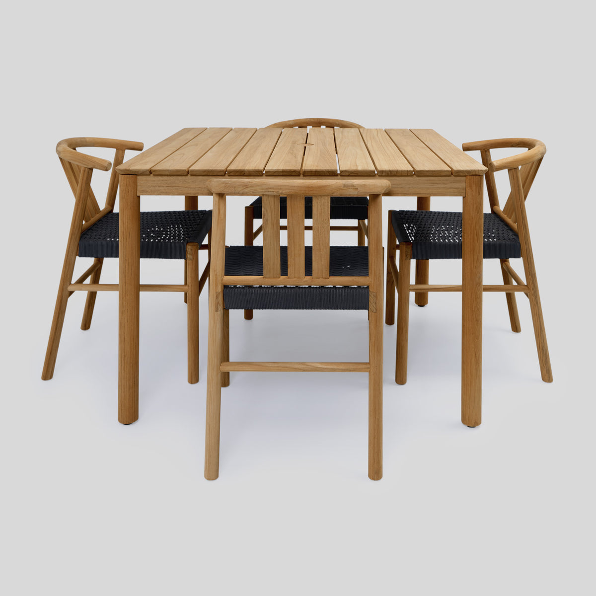 The Dining Set: Teak Outdoor Dining Set | Neighbor